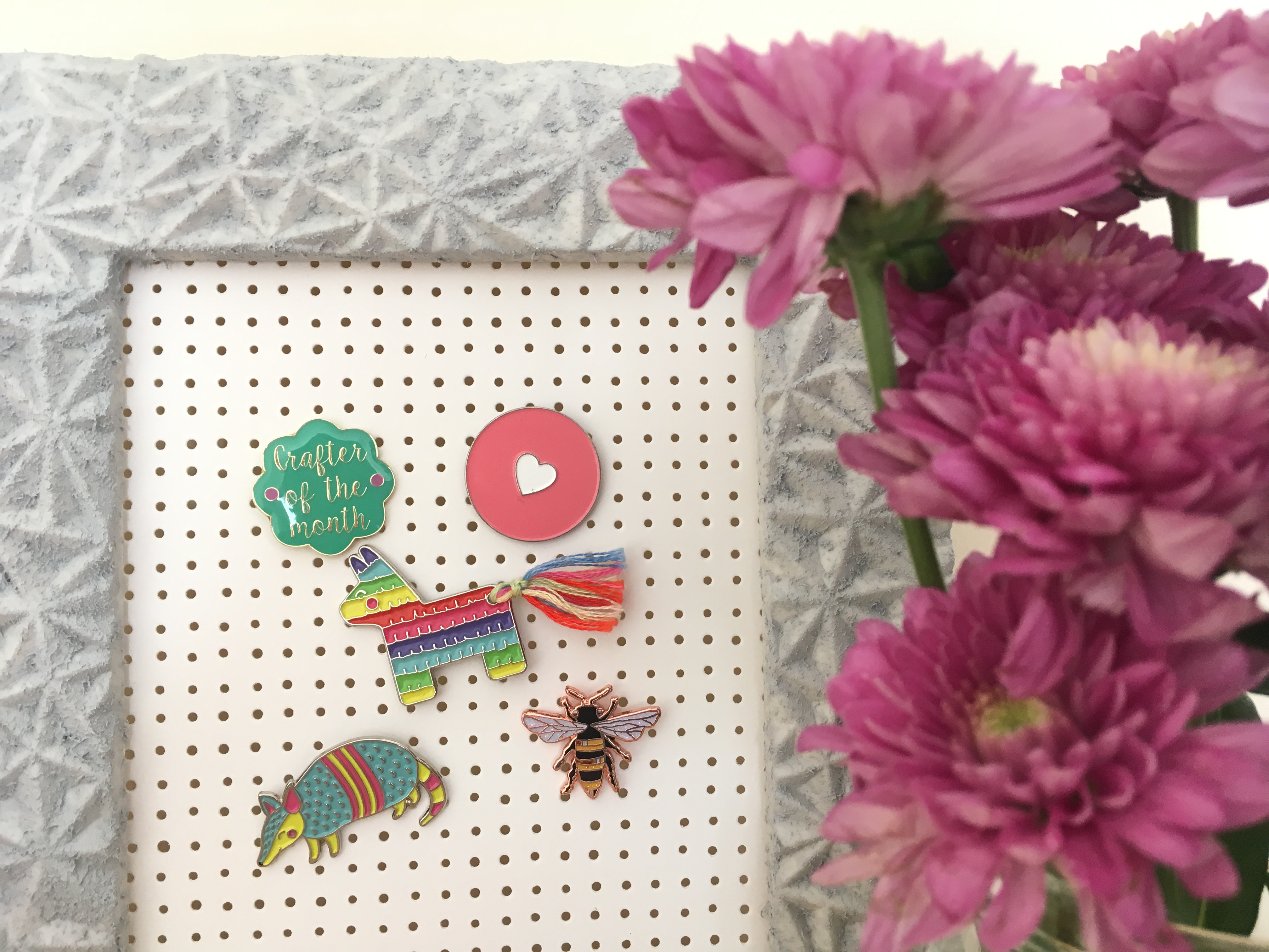 DIY Enamel Pin Display Holder – I Heart Maggie