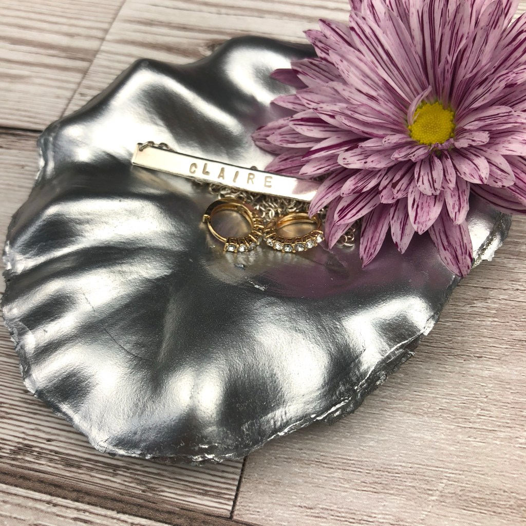 DIY Oyster Shell Trinket Dish – I Heart Maggie