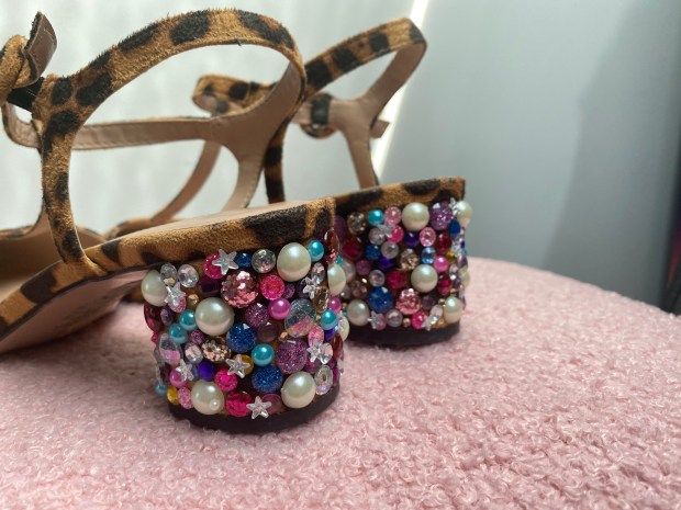 Upcycled Gem Embellished Shoes – I Heart Maggie