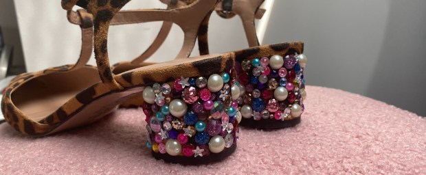 Upcycled Gem Embellished Shoes – I Heart Maggie