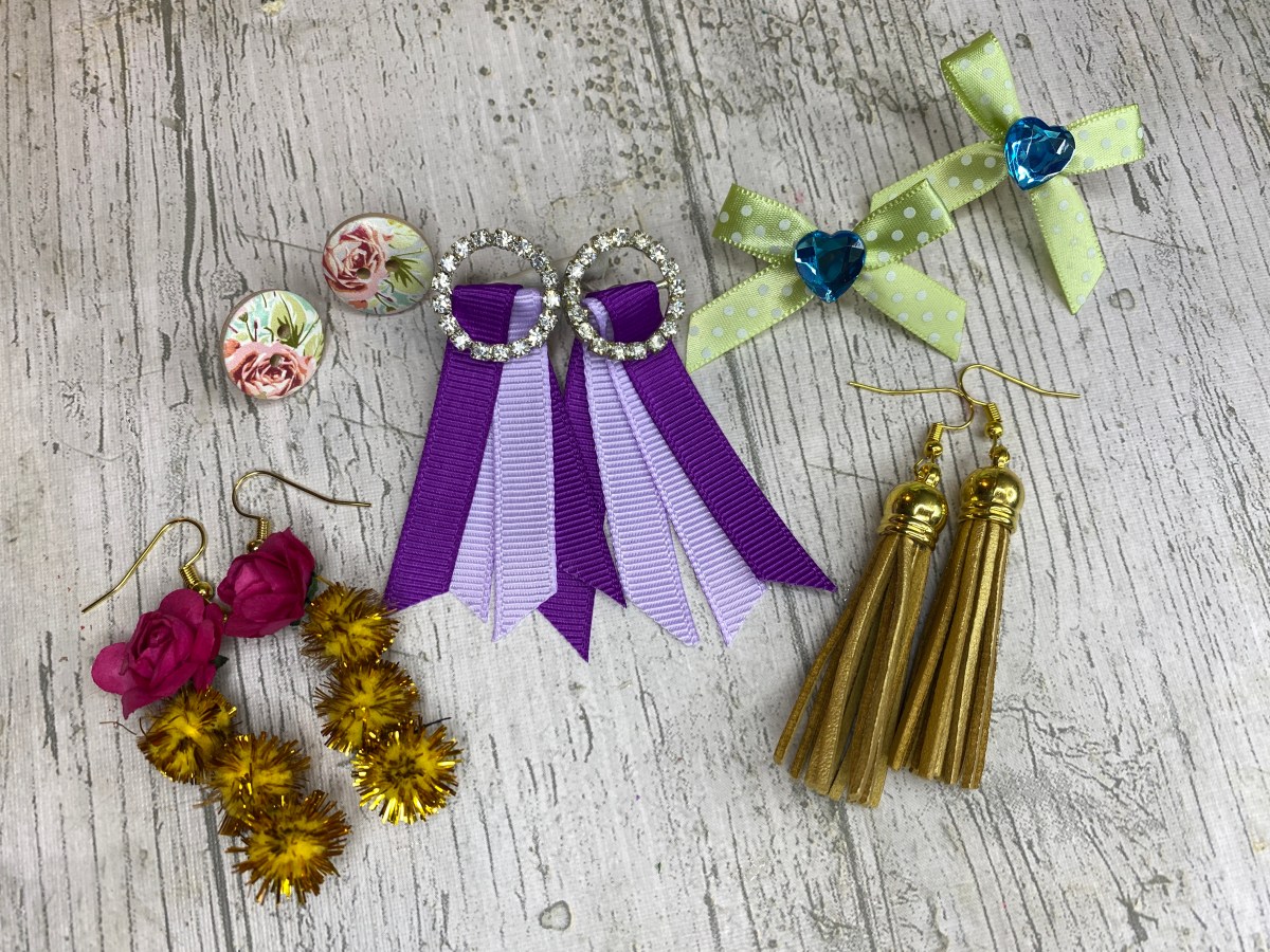 5 Easy Earrings Upcycled From Your Craft Stash – I Heart Maggie